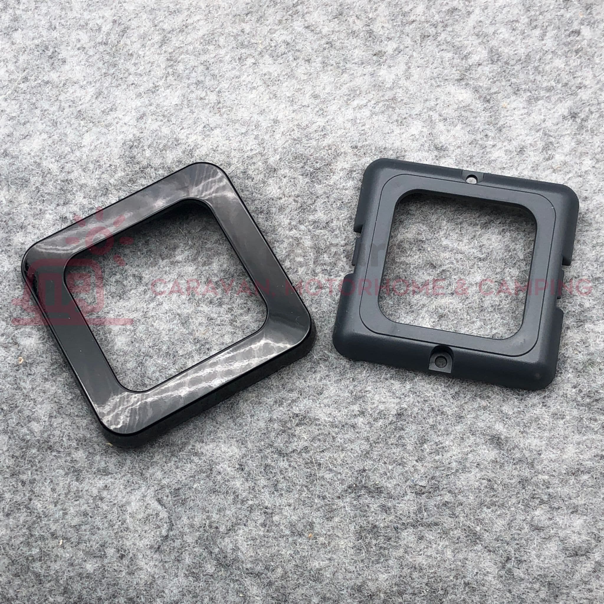 CBE C-Line 1-Way Surround & Faceplate Gloss Black - CT Range